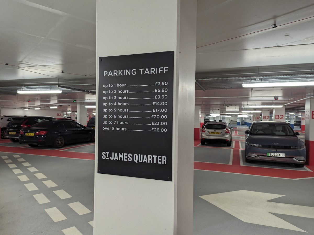 St James Quarter - Car Park | AccessAble