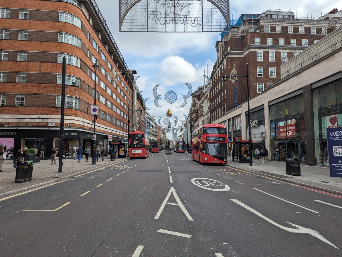 Marble Arch Underground Station to George Street | AccessAble