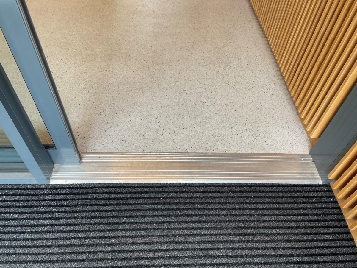 Entrances at Ards Community Hospital | AccessAble