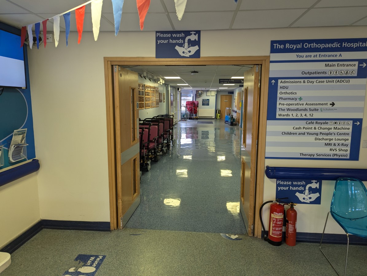 Getting To and Getting Around the Royal Orthopaedic Hospital | AccessAble
