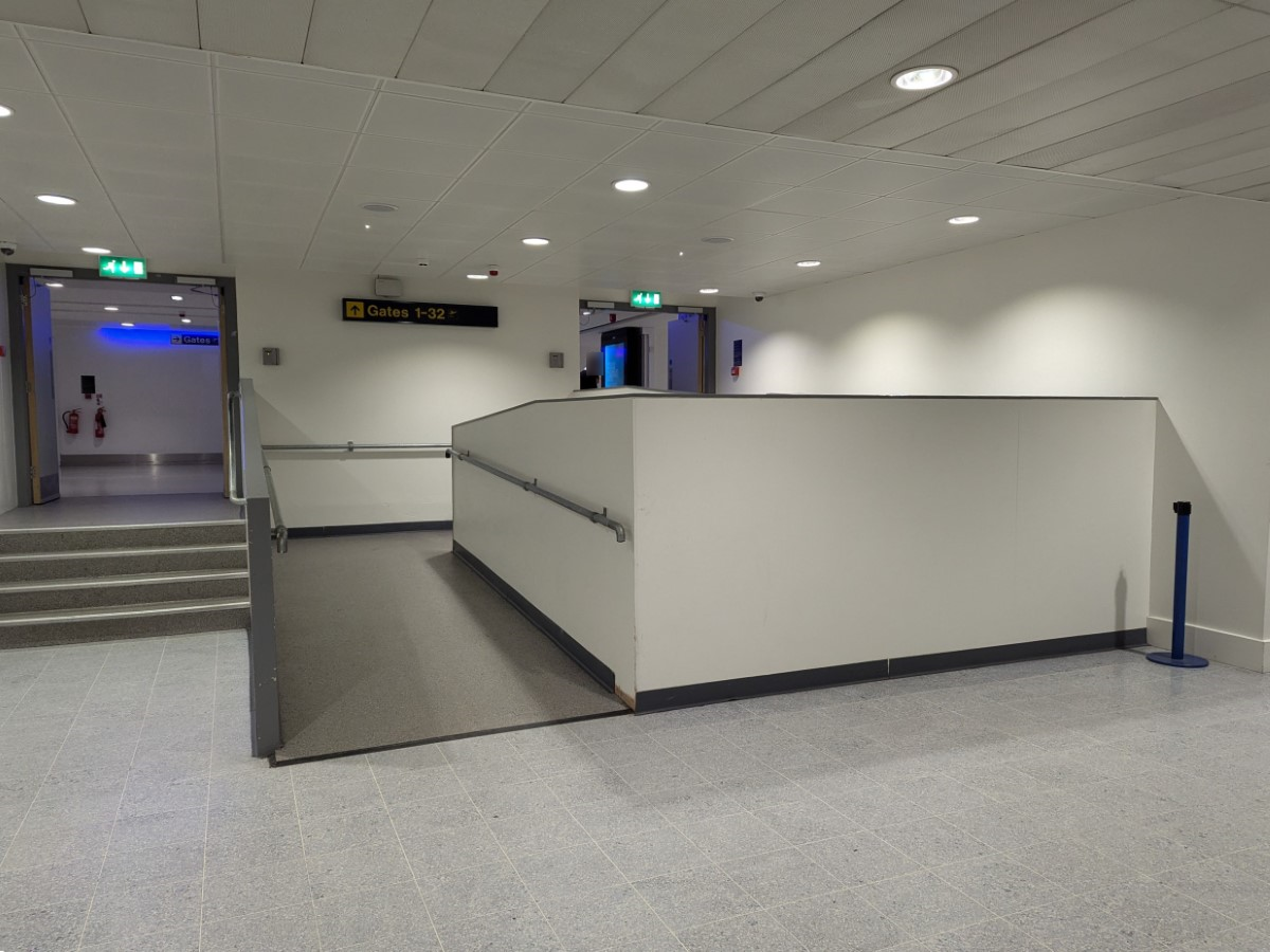 Terminal 1 - Departures Check In B | AccessAble