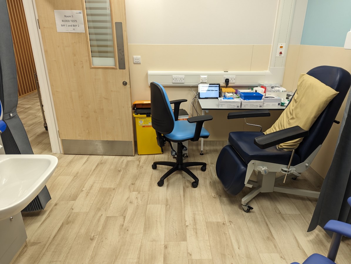 Clinic 9 - Blood Tests / Anticoagulant Unit / Chemo Pod | AccessAble