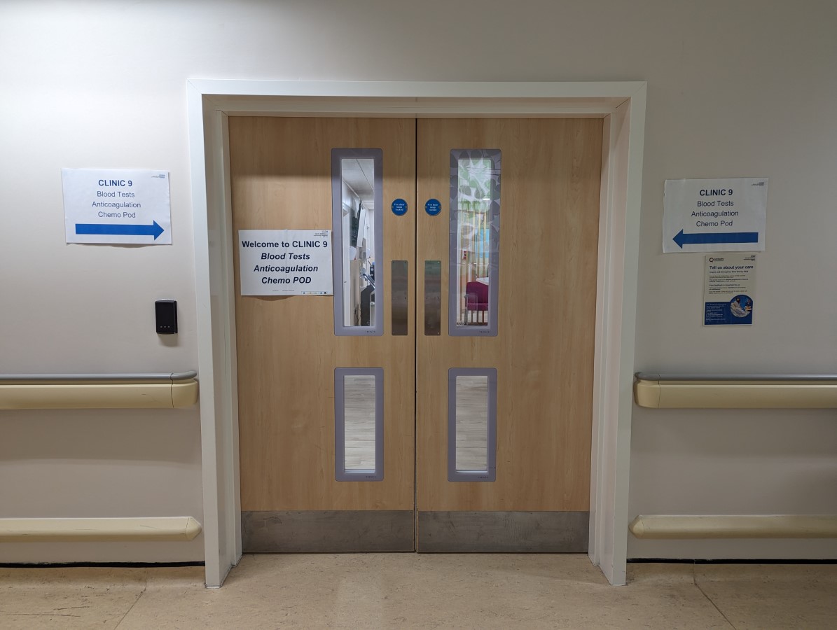 Clinic 9 - Blood Tests / Anticoagulant Unit / Chemo Pod | AccessAble