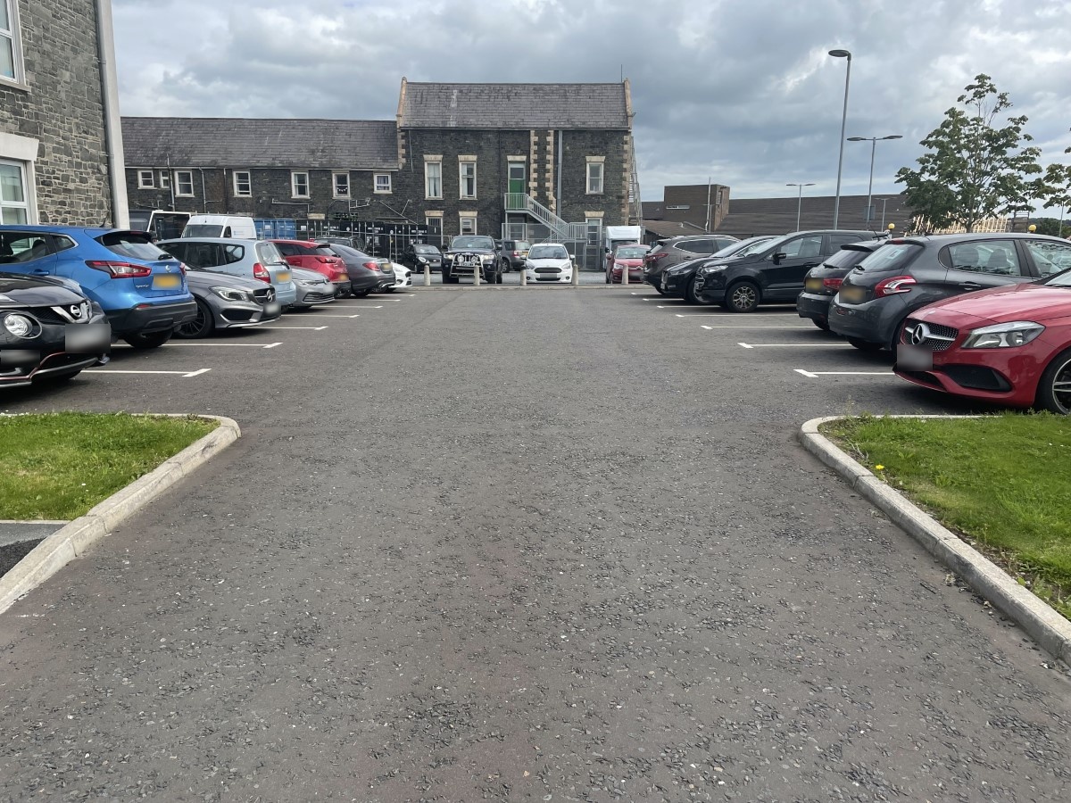 Parking at Ards Community Hospital | AccessAble