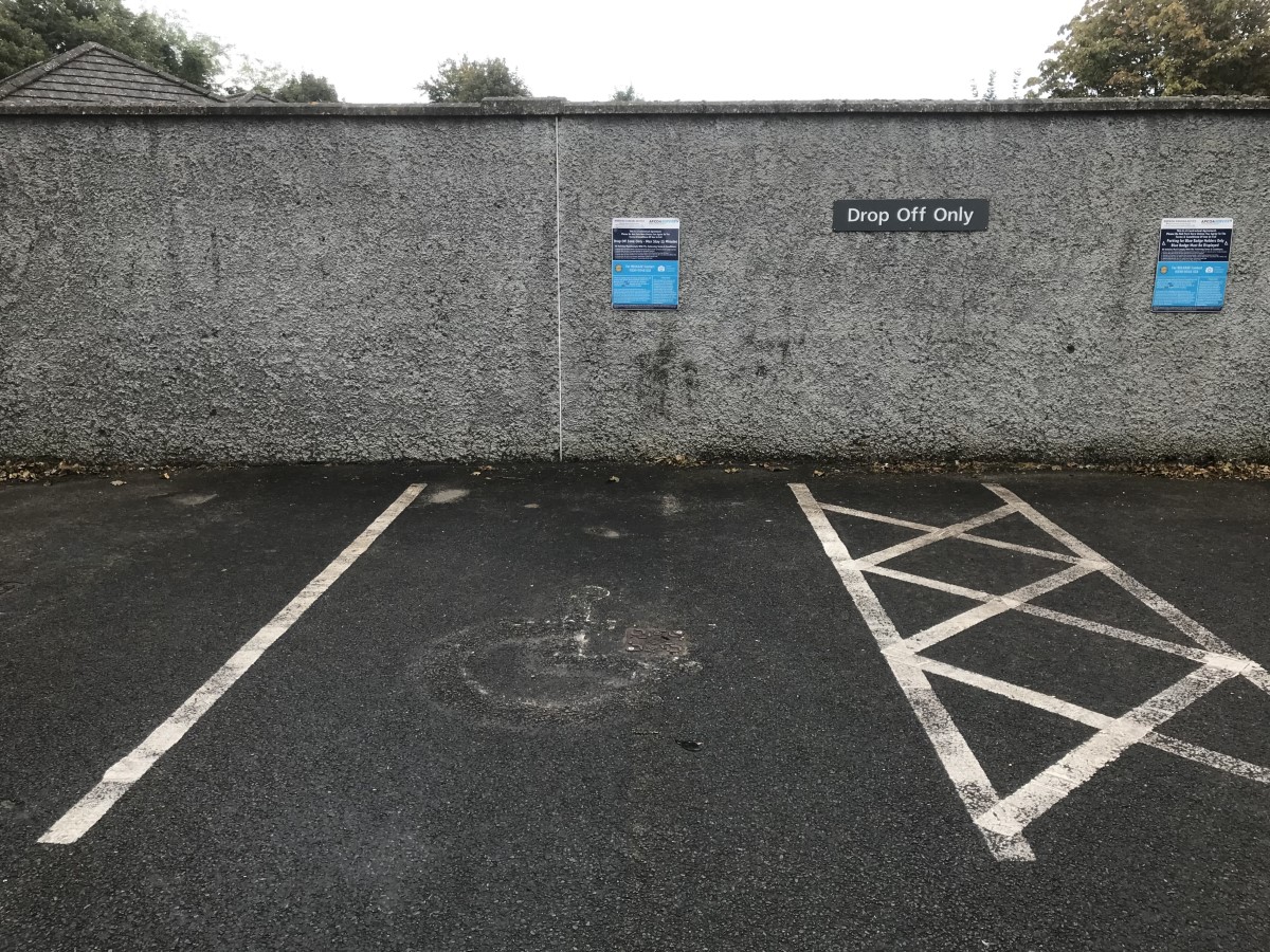 Parking at Ards Community Hospital | AccessAble