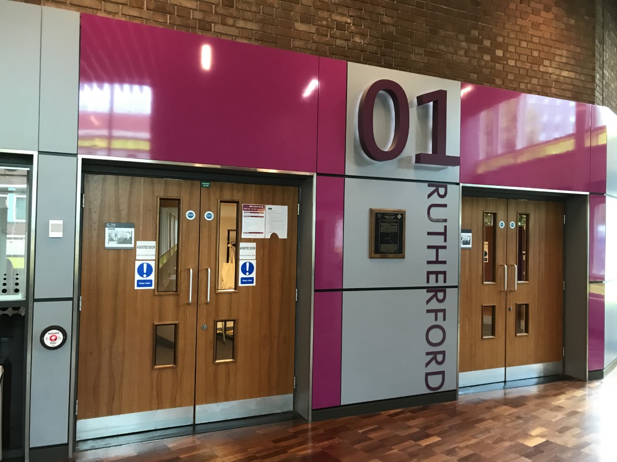Rutherford Lecture Theatre | AccessAble