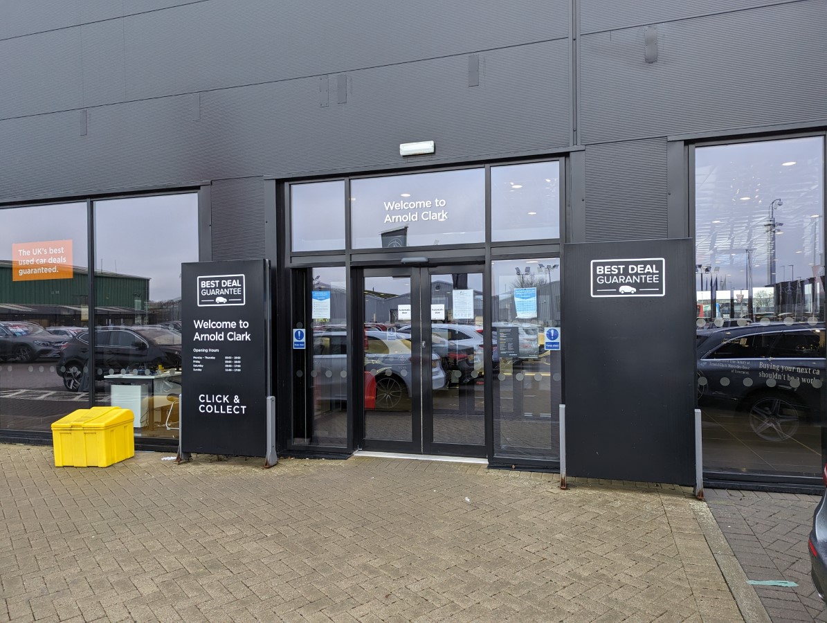 Arnold Clark Inverness Click & Collect | AccessAble
