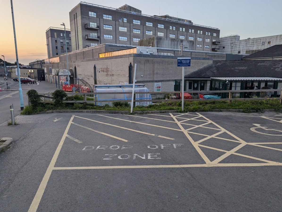 Derriford Hospital - Hospital Parking | AccessAble