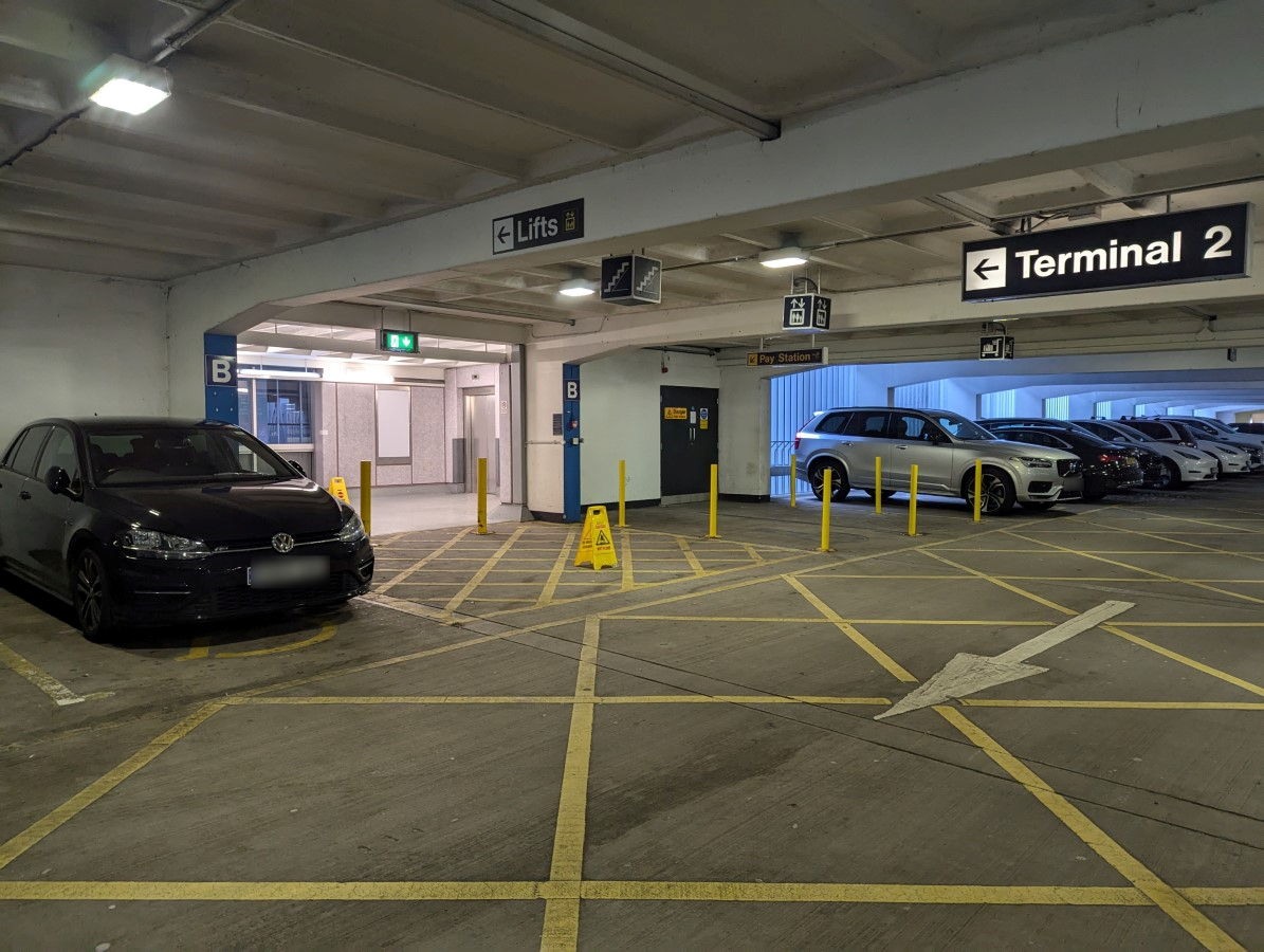 Terminal 2 - East Multi Storey Car Park | AccessAble
