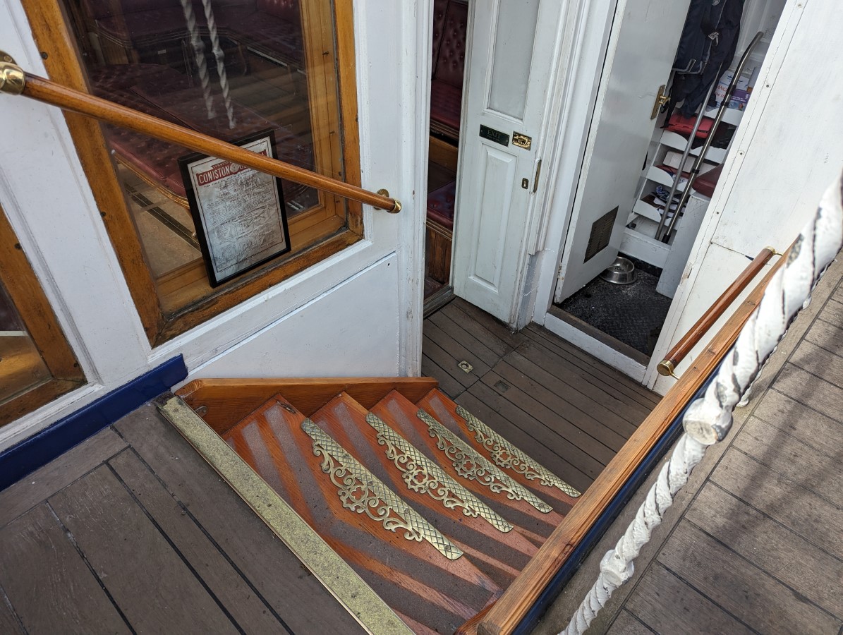 Steam Yacht Gondola - Yacht - National Trust | AccessAble