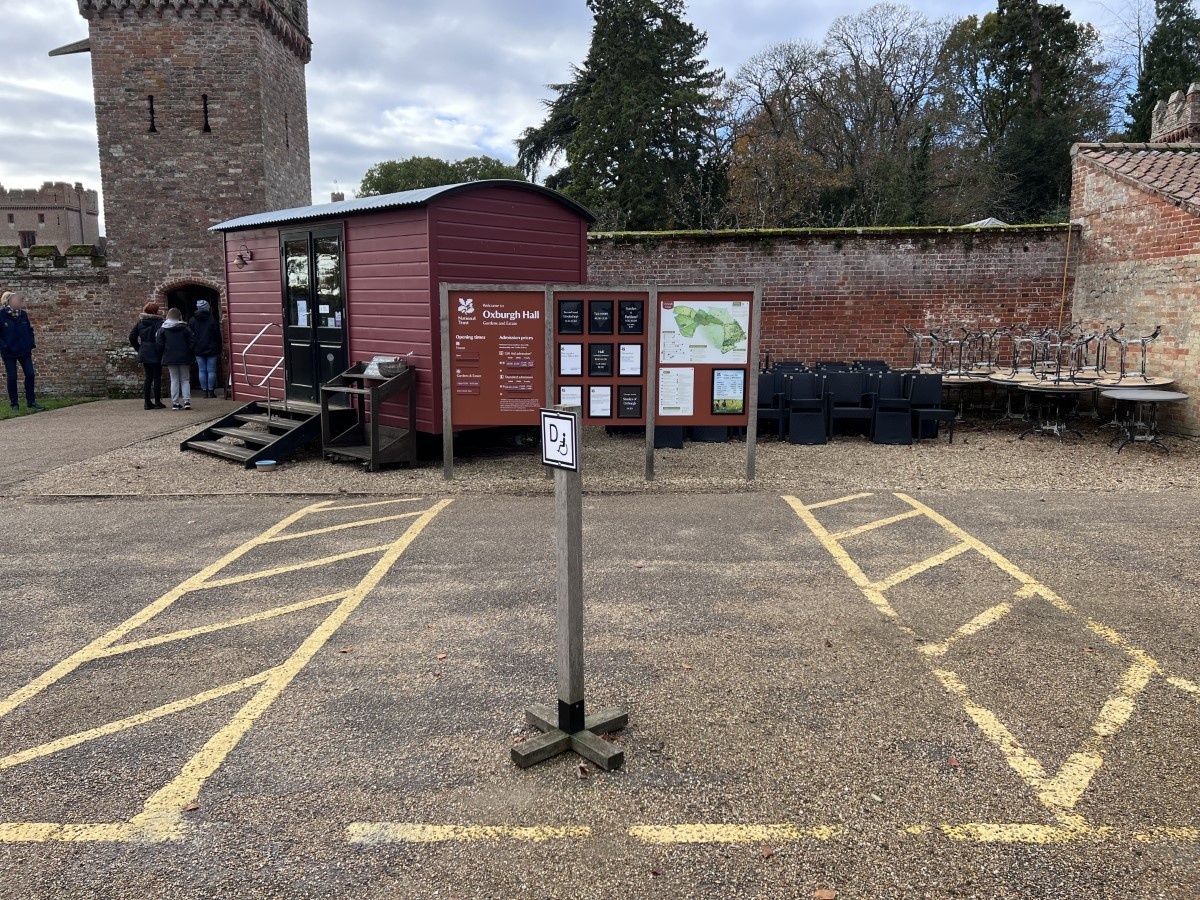 Oxburgh Estate - Parking and Arrival | AccessAble