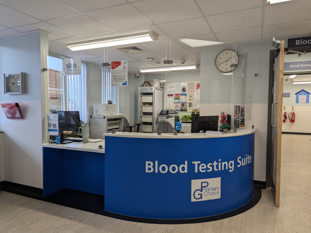 Clacton District Hospital - Entrance 7 - Community Diagnostic Centre | AccessAble