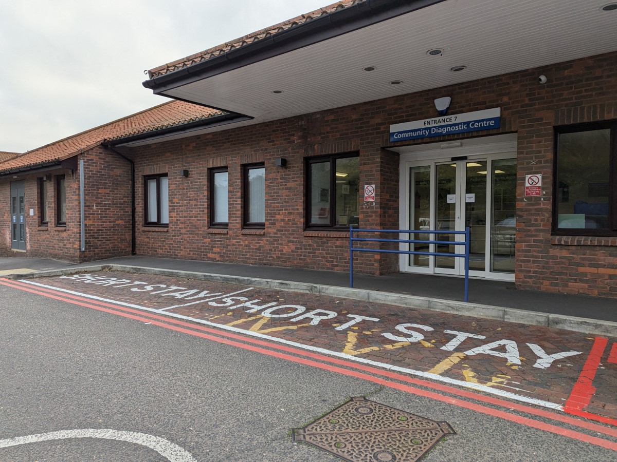 Clacton District Hospital - Entrance 7 - Community Diagnostic Centre ...