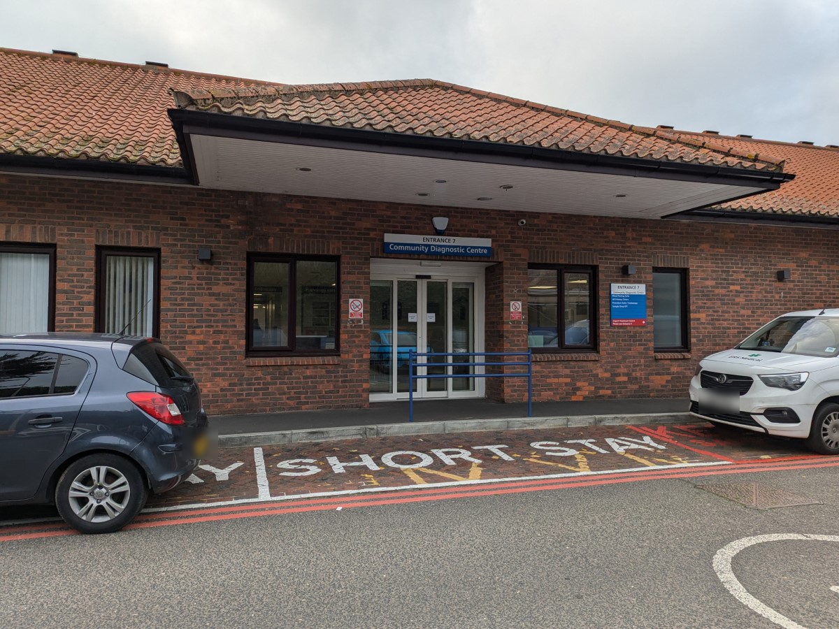 Clacton District Hospital - Entrance 7 - Community Diagnostic Centre ...