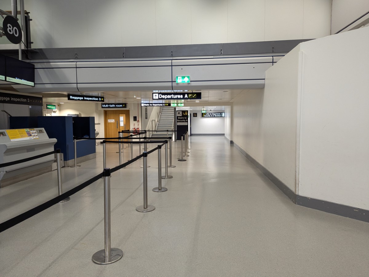 Terminal 1 - Departures Check In B | AccessAble