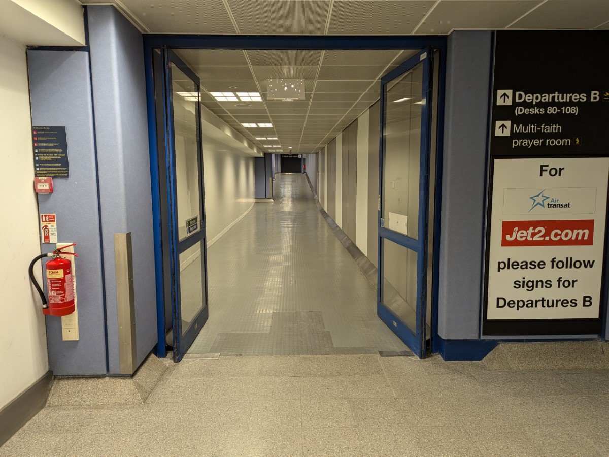 Terminal 1 - Departures Check In B | AccessAble