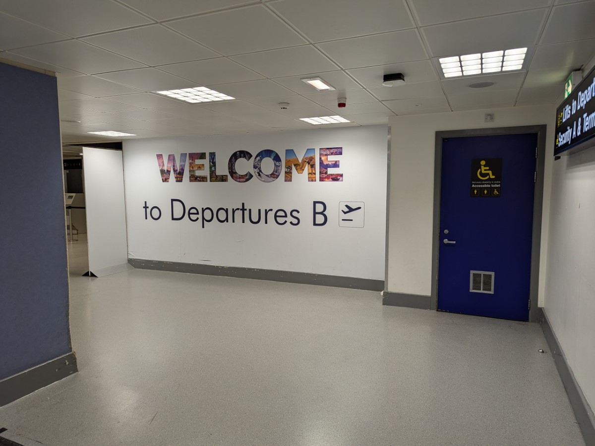 Terminal 1 - Departures Check In B | AccessAble