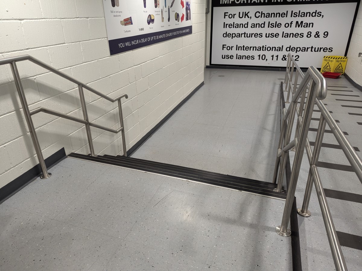 Terminal 1 - Departures Check In B | AccessAble