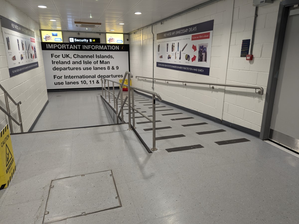 Terminal 1 - Departures Check In B | AccessAble