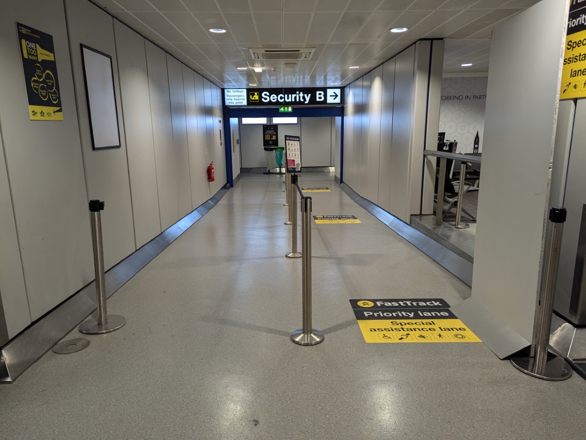 Terminal 1 - Departures Check In B | AccessAble