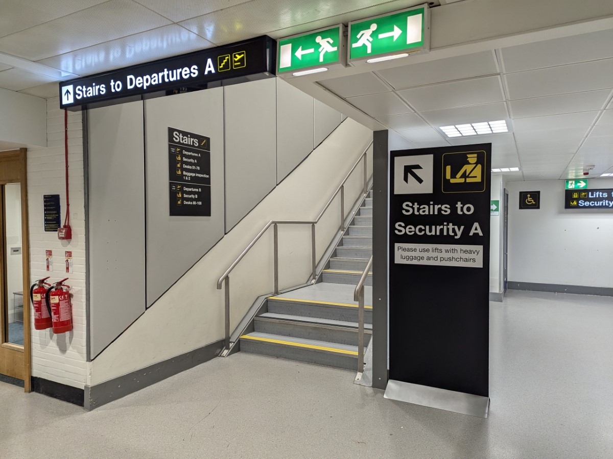 Terminal 1 - Departures Check In B | AccessAble