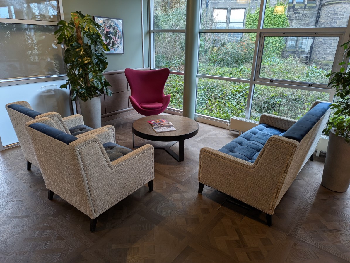 Pollock Halls Reception Centre | AccessAble