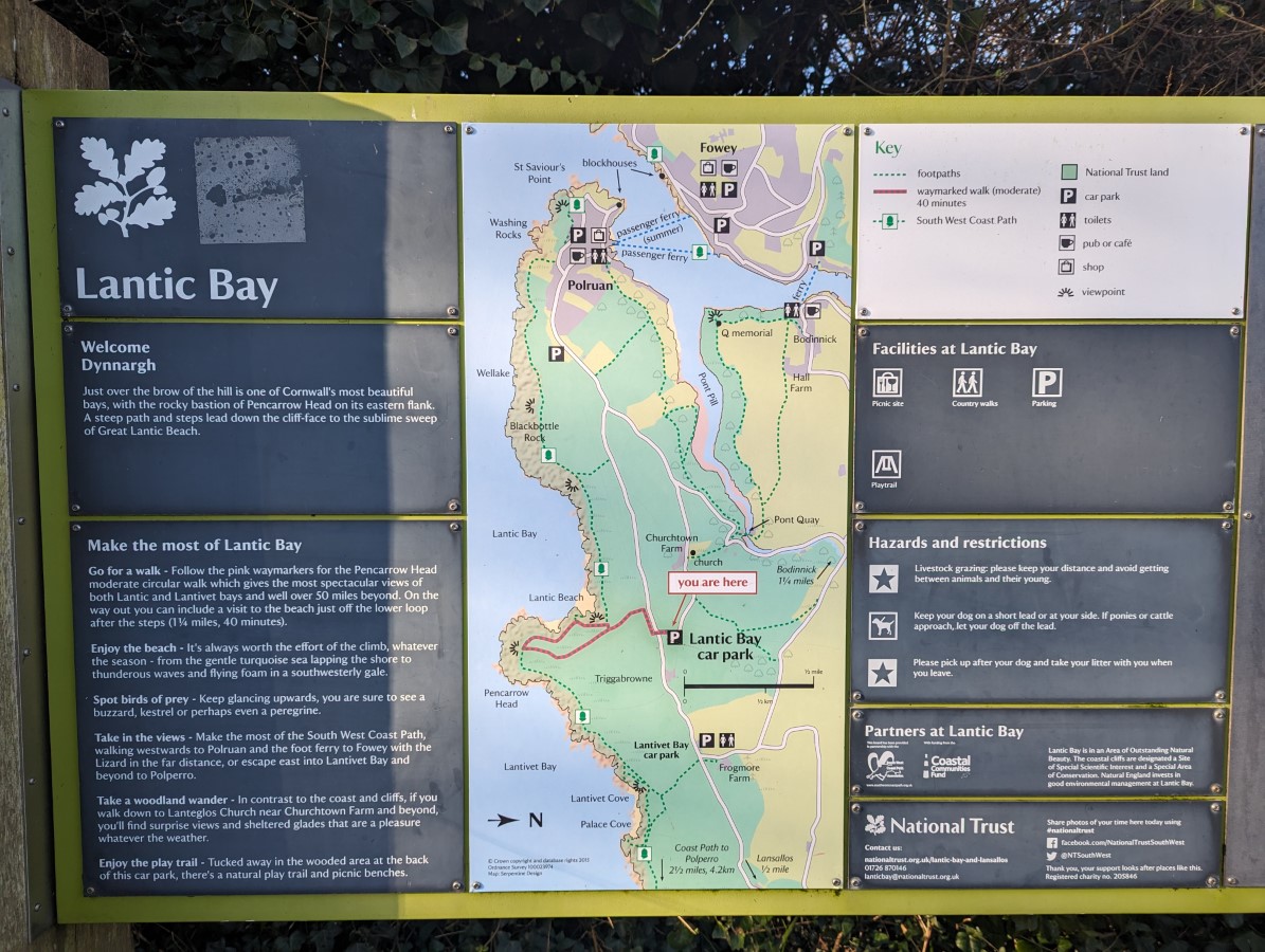 Lantic Bay - National Trust | AccessAble