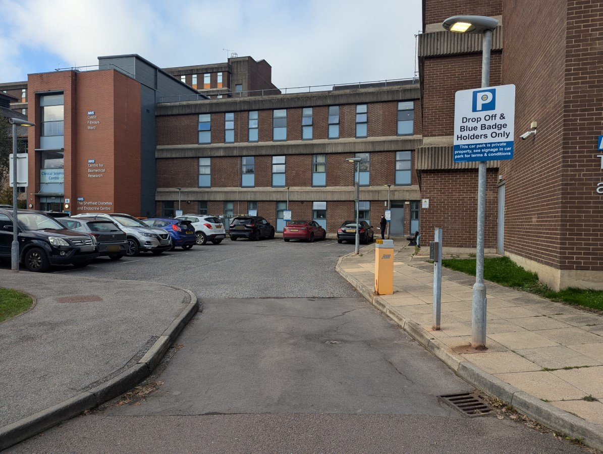 Northern General Hospital - Hospital Parking | AccessAble