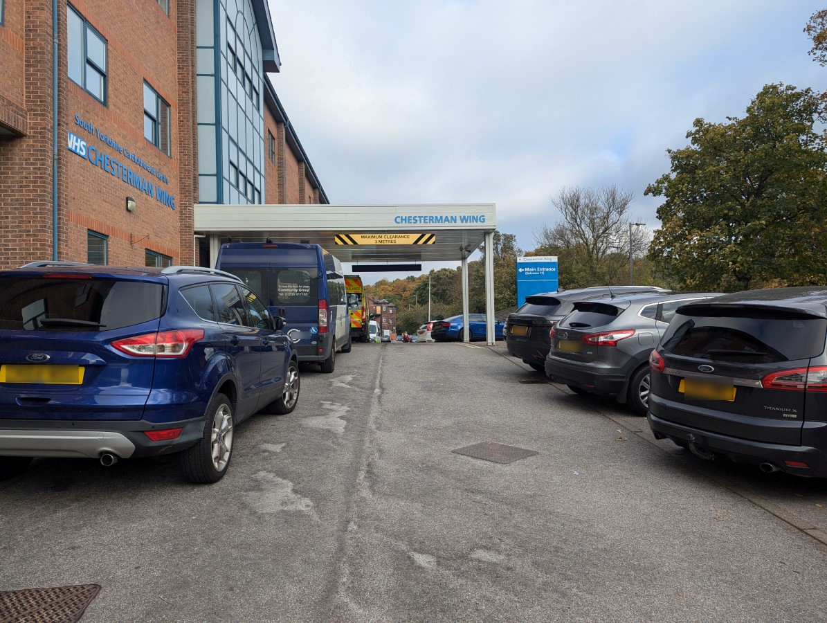 Northern General Hospital - Hospital Parking | AccessAble