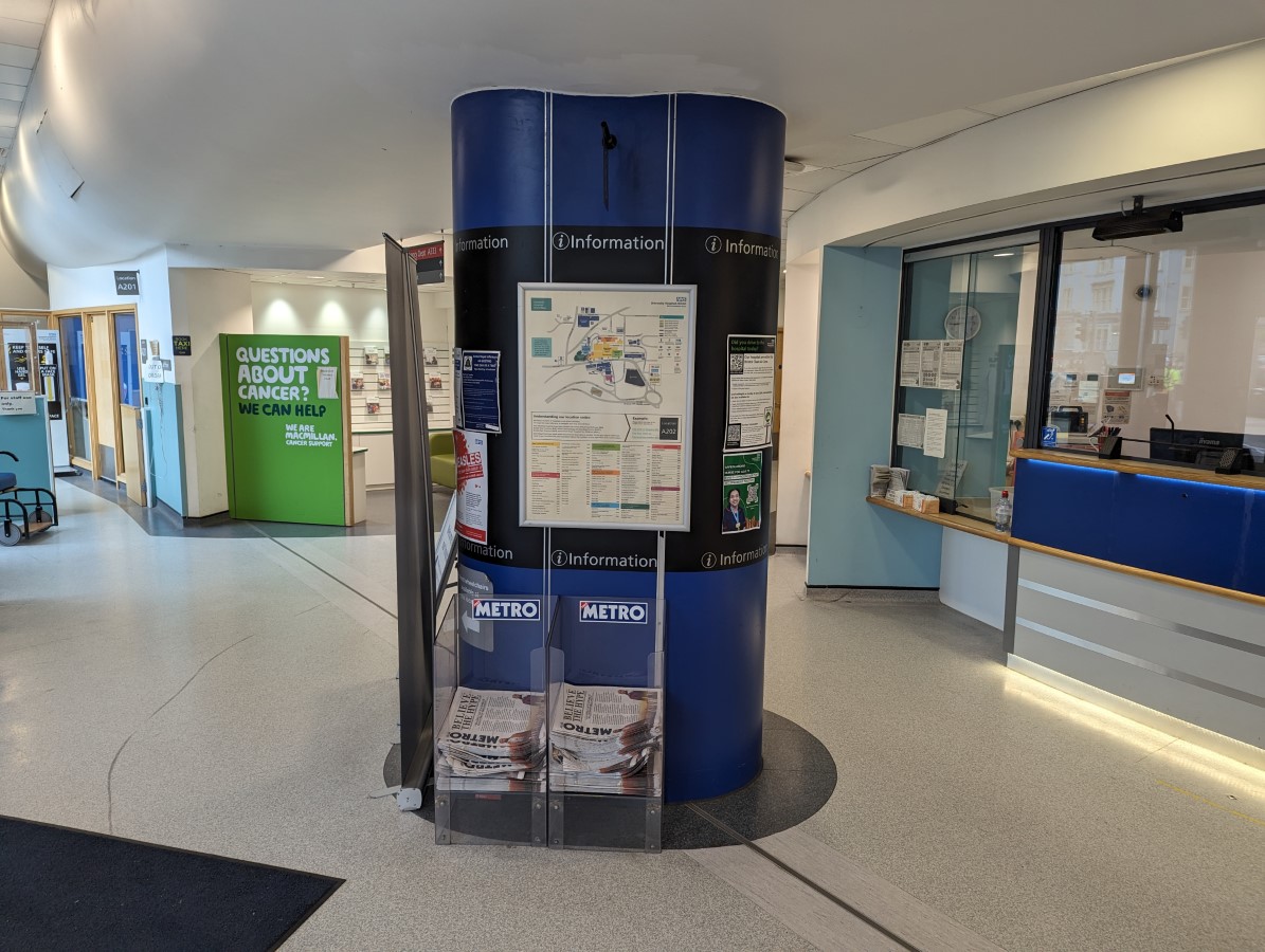 Bristol Royal Infirmary - Getting To and Getting Around The Hospital ...