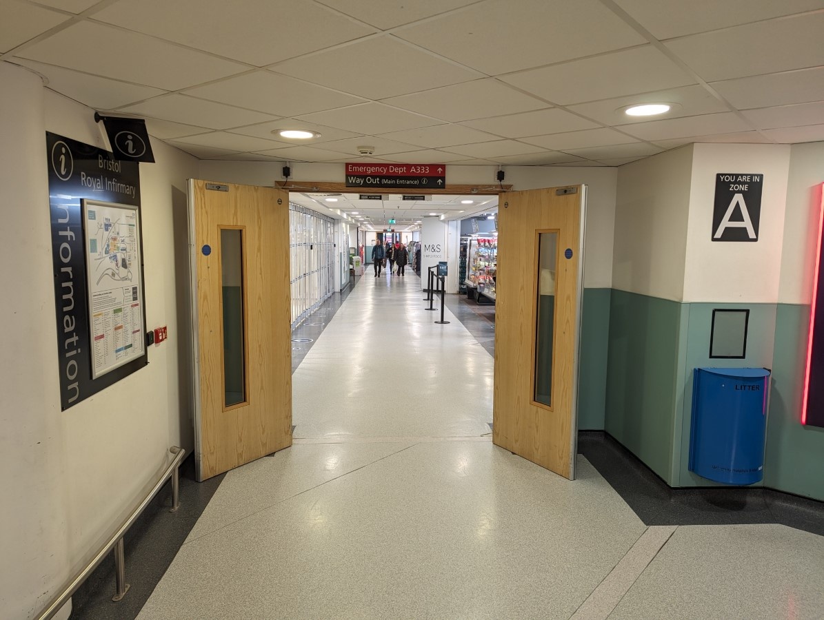 Bristol Royal Infirmary - Getting To and Getting Around The Hospital ...