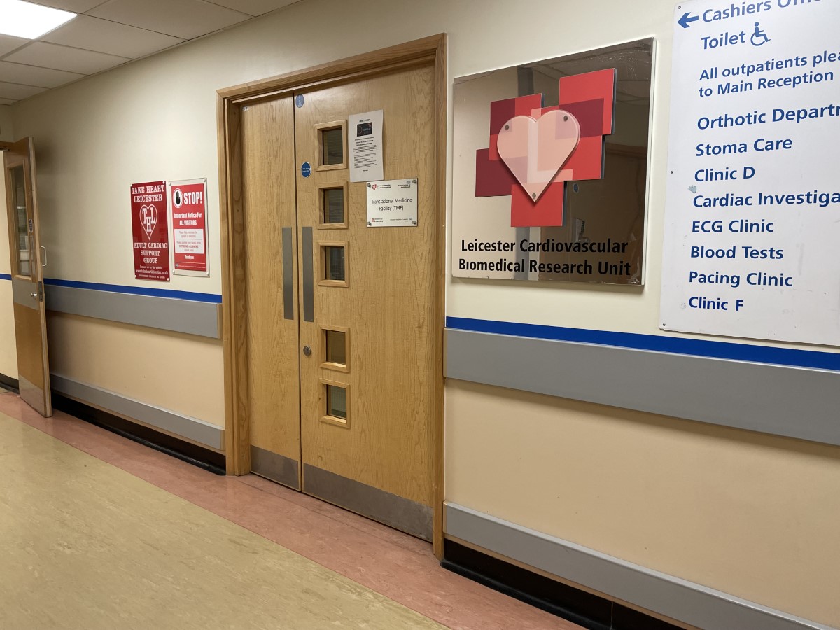 Leicester Cardiovascular Biomedical Research Unit (BRU1) | AccessAble