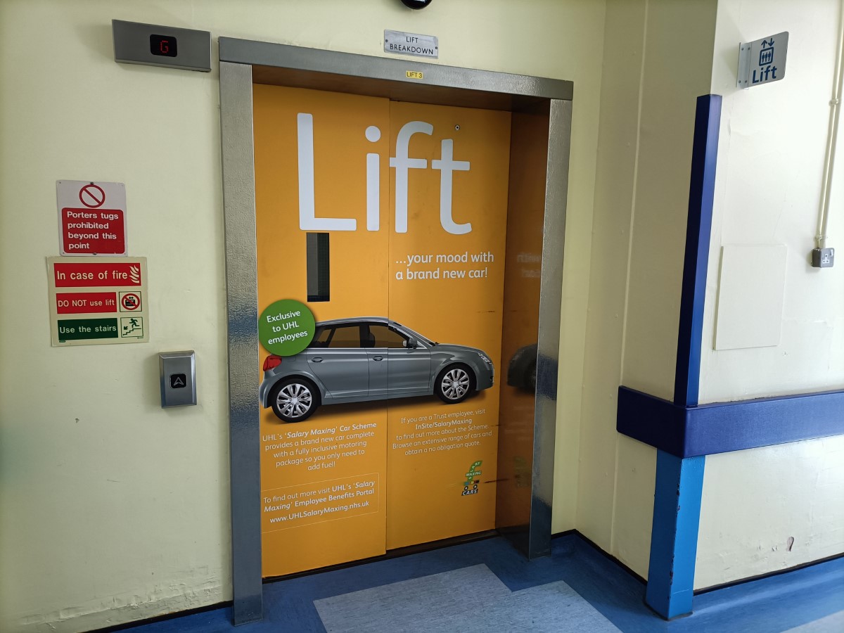 Getting Around Leicester General Hospital | AccessAble