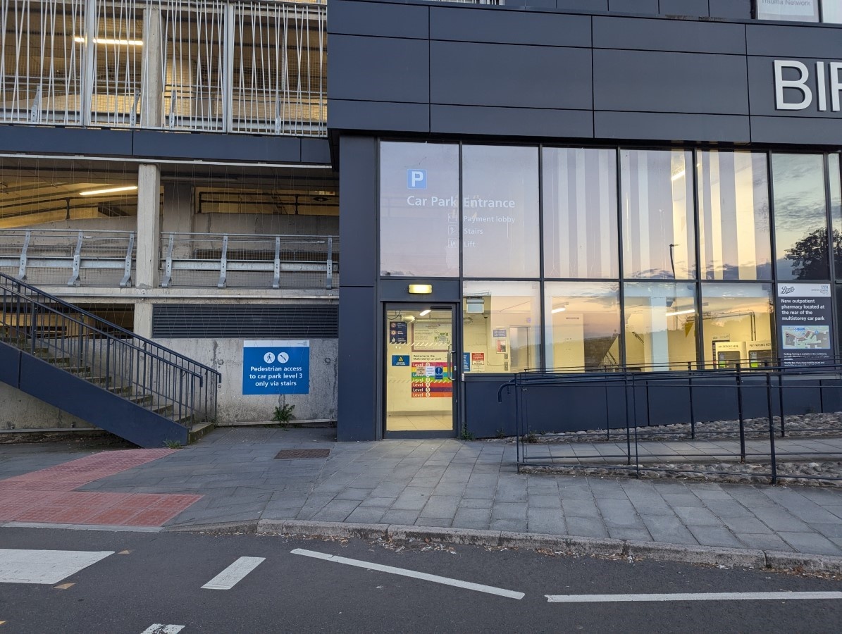 Derriford Hospital - Bircham Multi-Storey Car Park | AccessAble