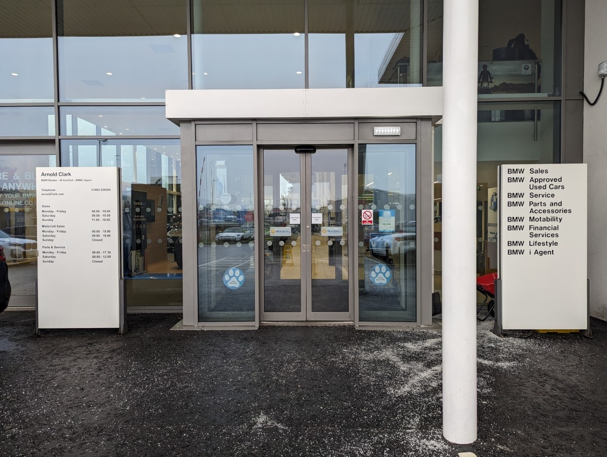 Arnold Clark Inverness BMW | AccessAble
