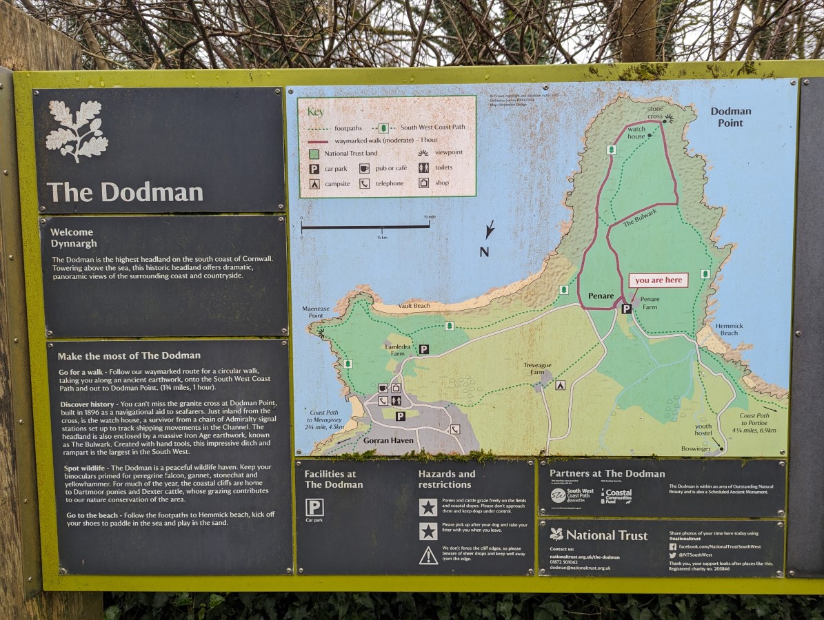The Dodman - National Trust | AccessAble