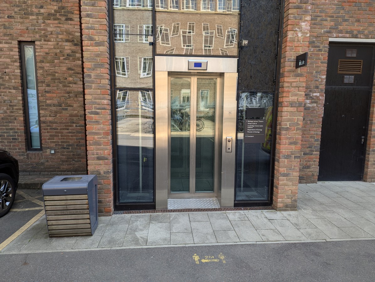 Babbage Lecture Theatre (David Attenborough Building) | AccessAble