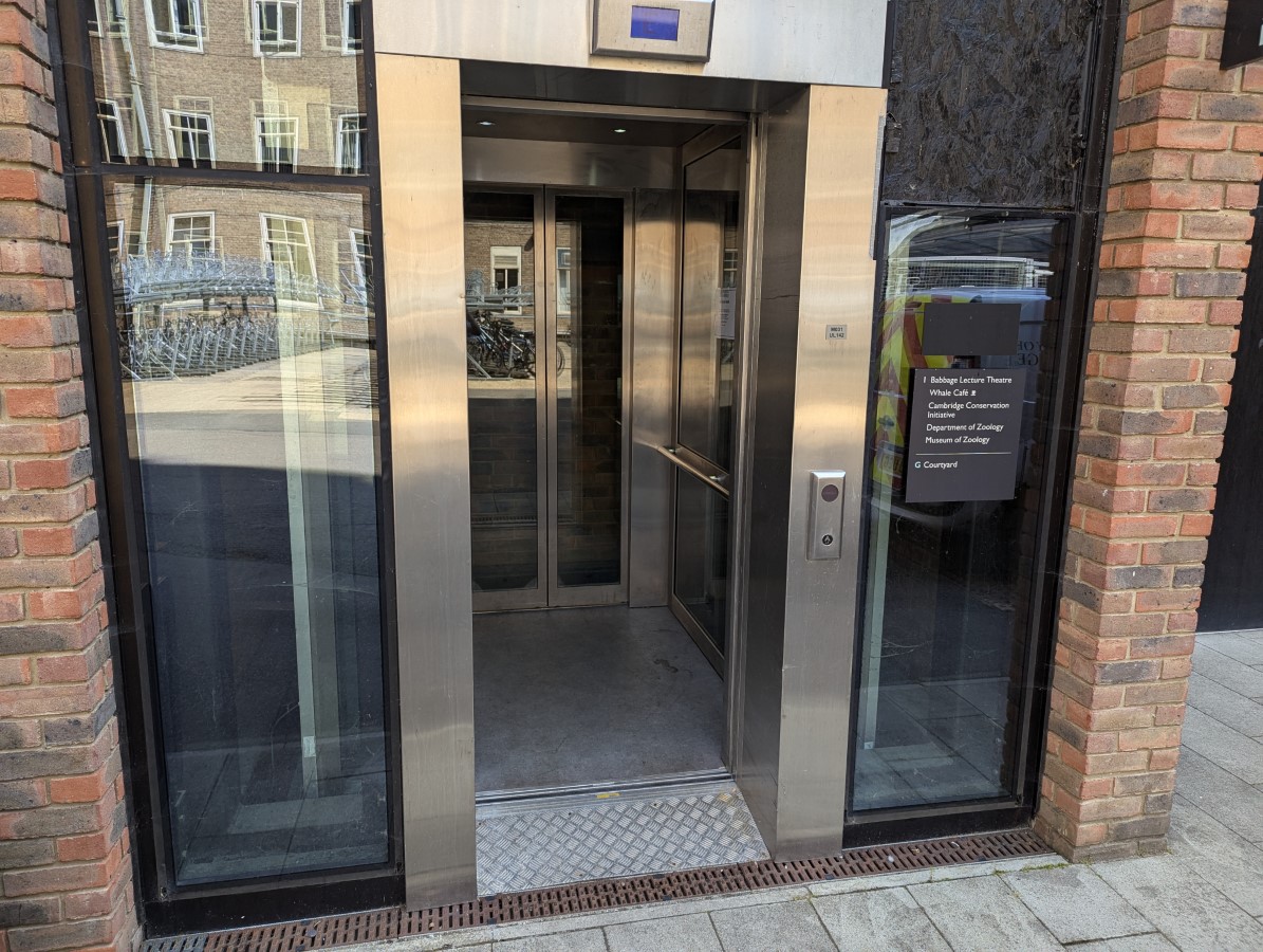 Babbage Lecture Theatre (David Attenborough Building) | AccessAble