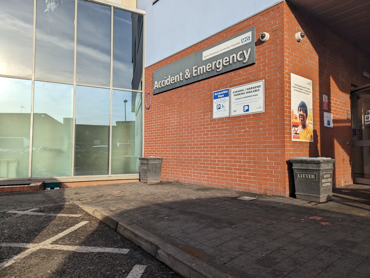 North Middlesex University Hospital - Entrances | AccessAble