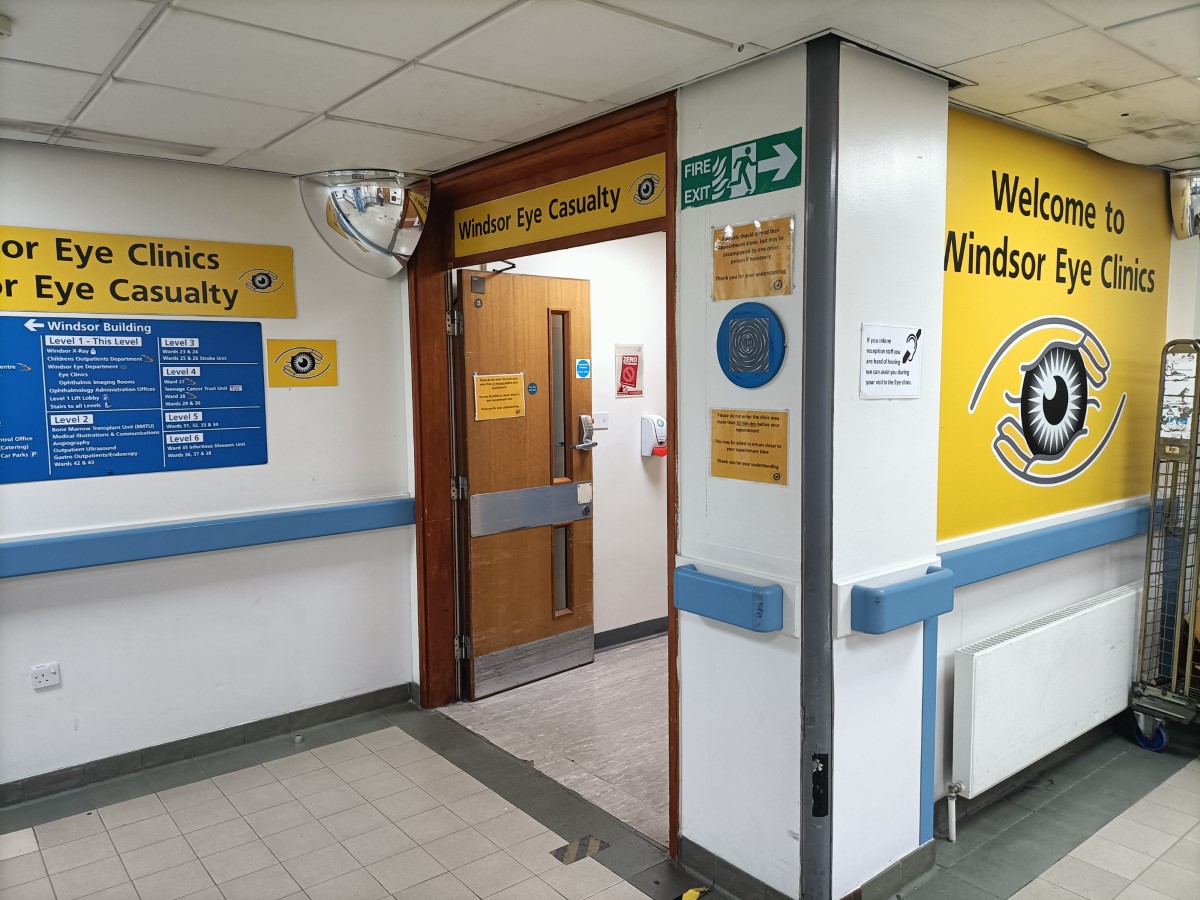 Windsor Eye Casualty | AccessAble
