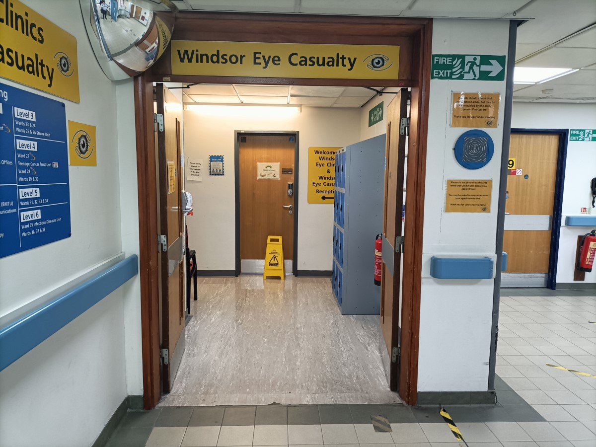 Windsor Eye Casualty | AccessAble
