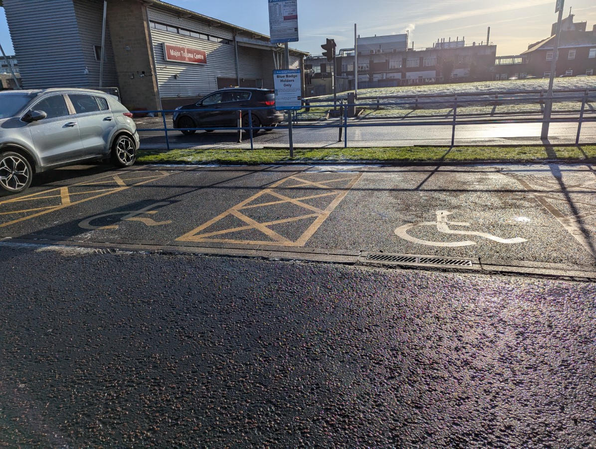 Parking at Royal Preston Hospital | AccessAble