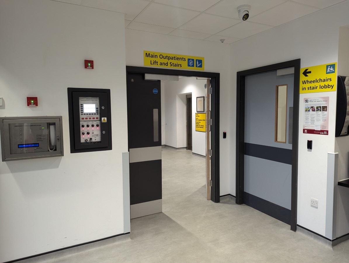 Royal Eye Infirmary - Main Outpatients Department | AccessAble
