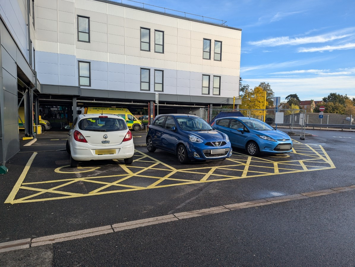Parking at Northampton General | AccessAble