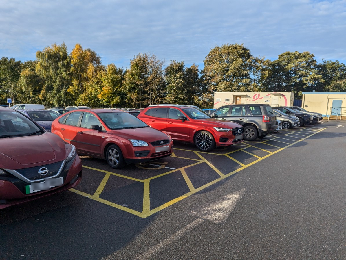 Parking at Northampton General | AccessAble