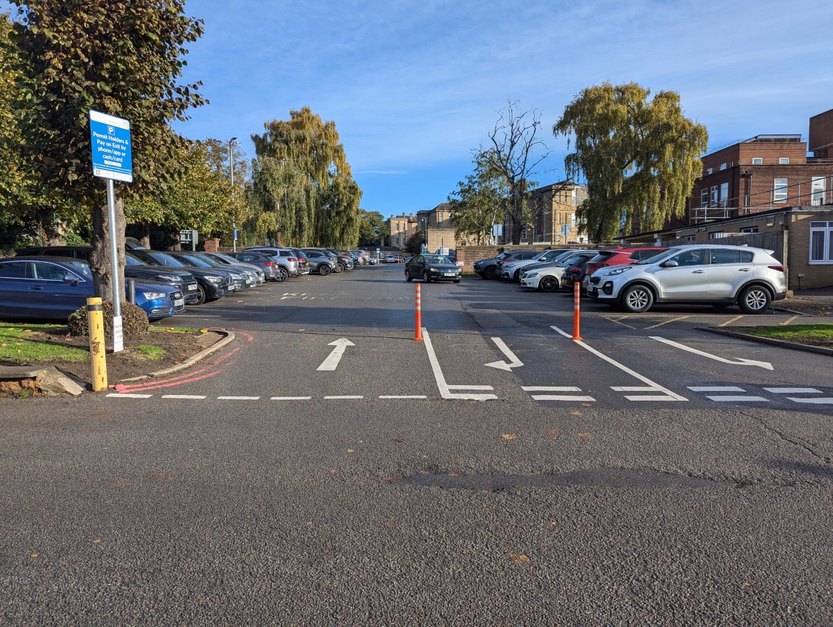 Parking at Northampton General | AccessAble