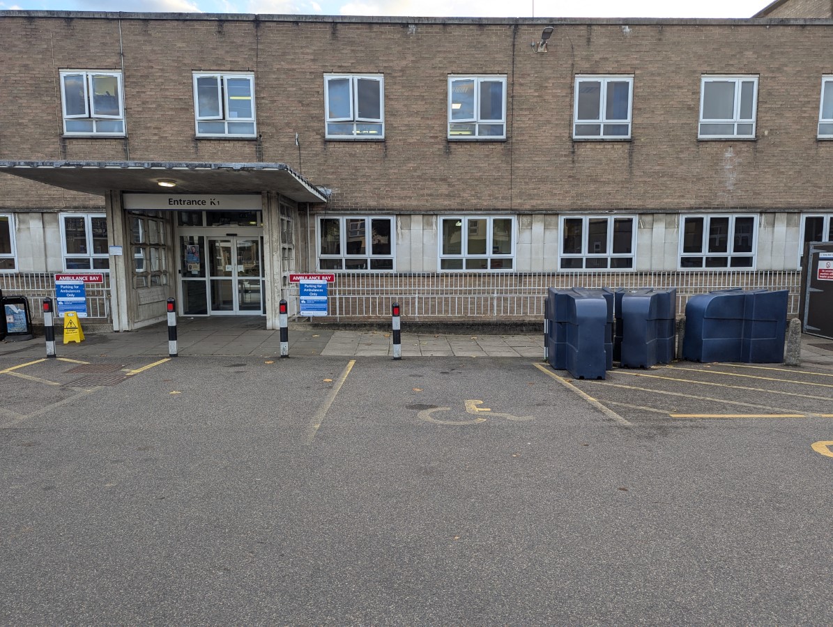 Parking at Northampton General | AccessAble