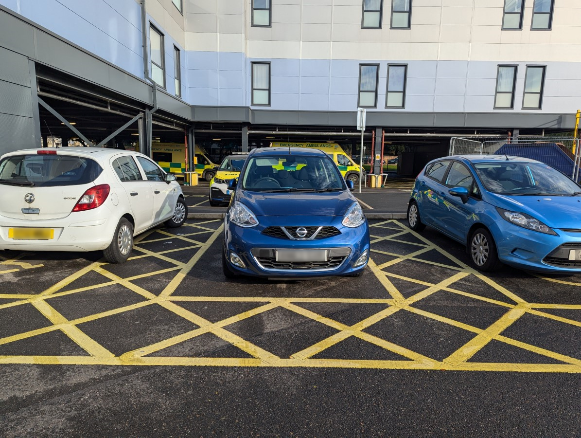 Parking at Northampton General | AccessAble