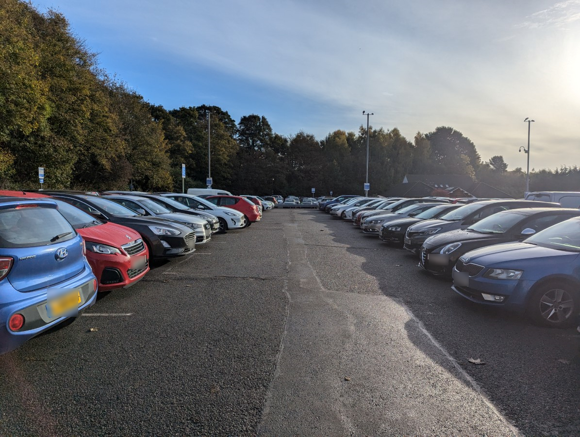 Parking at Northampton General | AccessAble