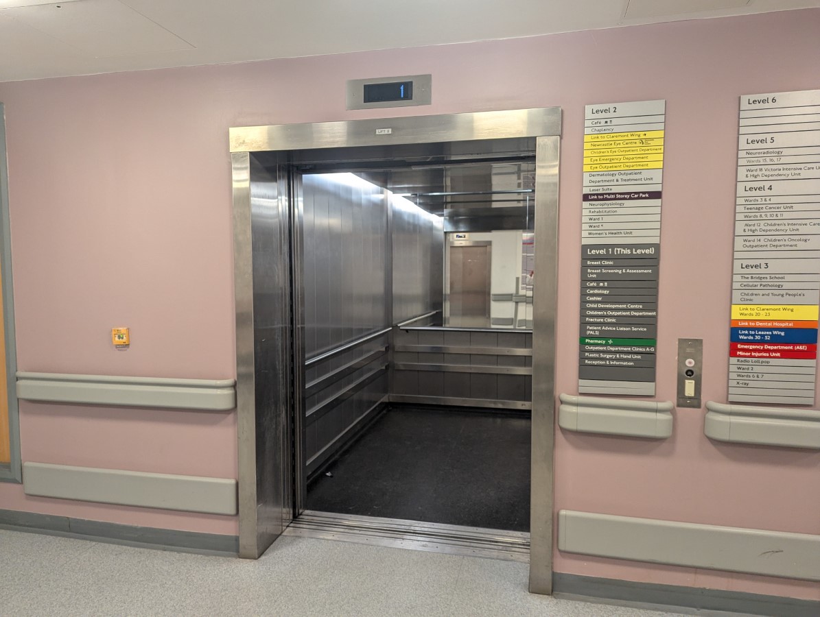 Royal Victoria Infirmary - Getting To and Getting Around | AccessAble